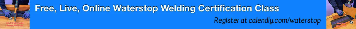 How to Weld & Install Waterstop