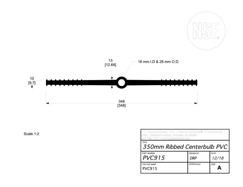 Waterstop CAD & BIM Details